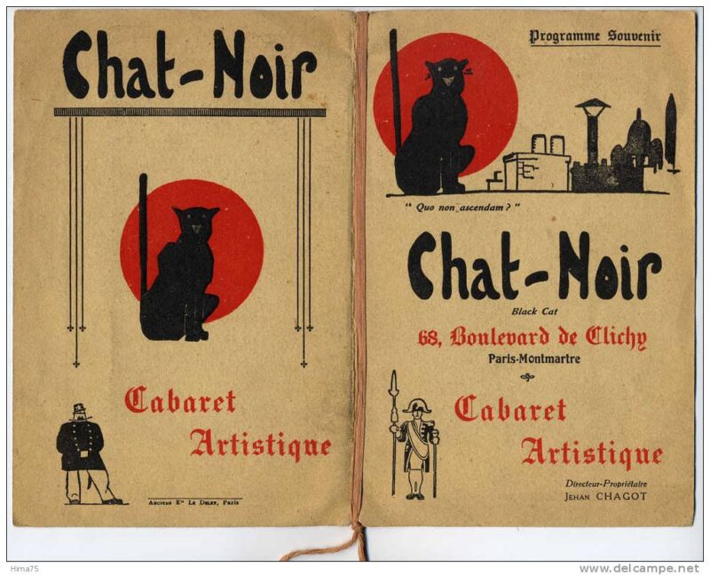 A verdadeira história do "Le Chat Noir", em Paris - Paris Sempre Paris